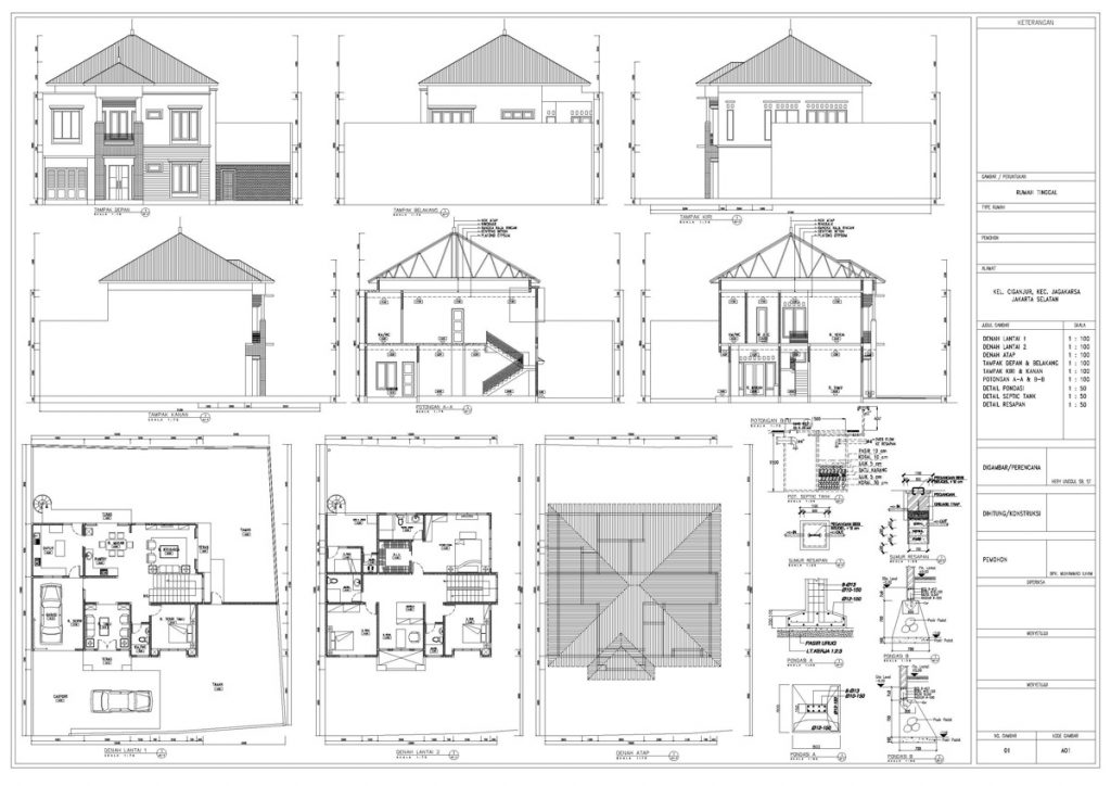 Jasa pembuatan Gambar IMB melayani seluruh wilayah Indonesia ...