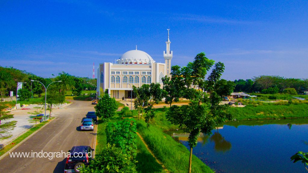 Desain-masjid-tingkat-2-di-citragran-cibubur | Indograha Arsitama